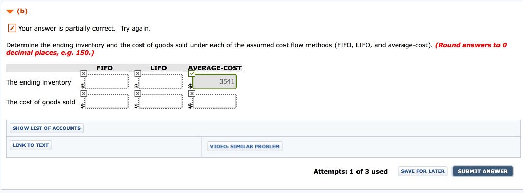 Solved Problem 6-3A (Part Level Submission) Sarasota Corp. | Chegg.com