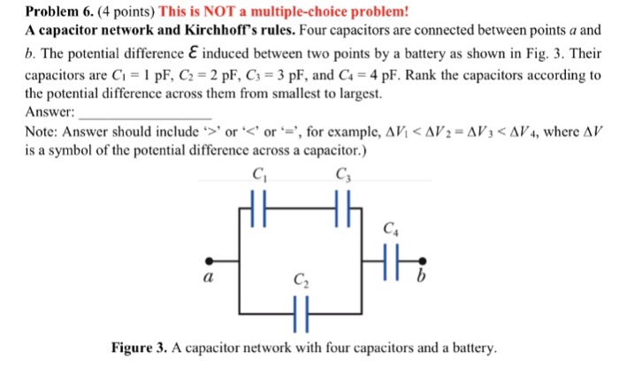Solved Problem 6. (4 points) This is NOT a multiple-choice | Chegg.com