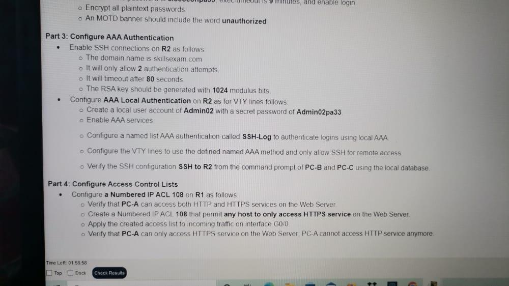 Solved - Encrypt all plaintext passwords - An MOTD banner | Chegg.com
