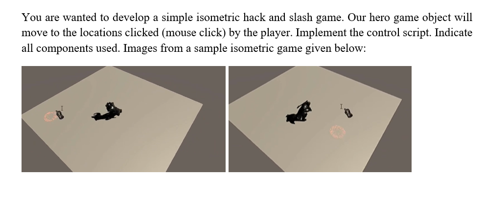 Solved You are wanted to develop a simple isometric hack and | Chegg.com