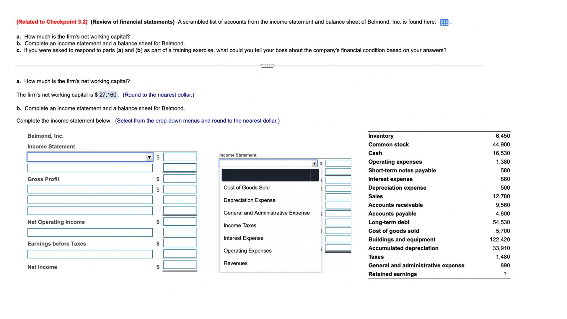 Solved (Related to Checkpoint 3.2) (Review of financial | Chegg.com