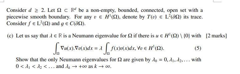 Consider d 2 2. Let S c Rd be a non-empty, bounded, | Chegg.com