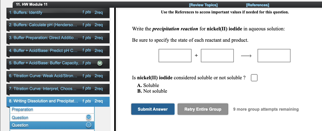 Solved 11. HW Module 11 [Review Topics] [References] Use the | Chegg.com