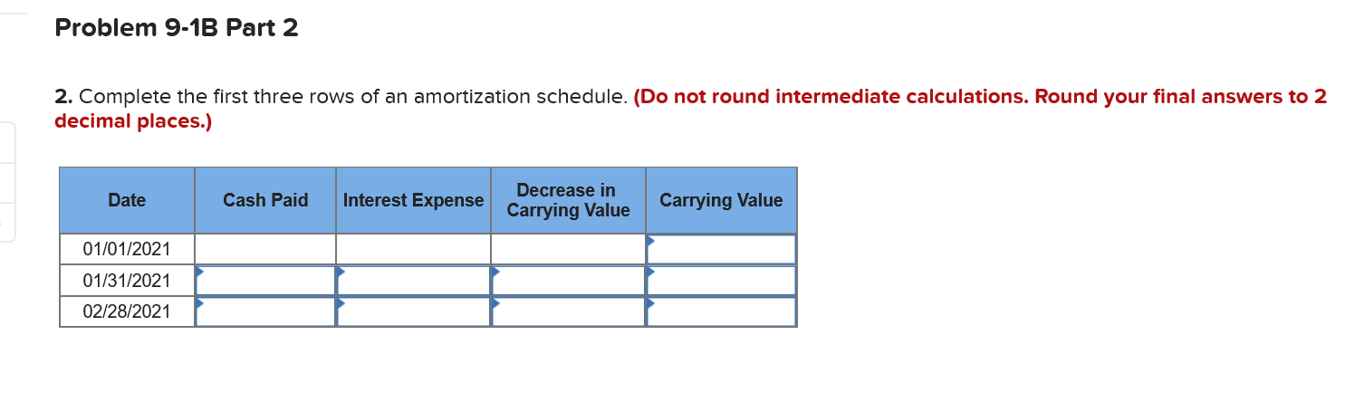 Solved Required information Problem 9-1B Record and analyze | Chegg.com