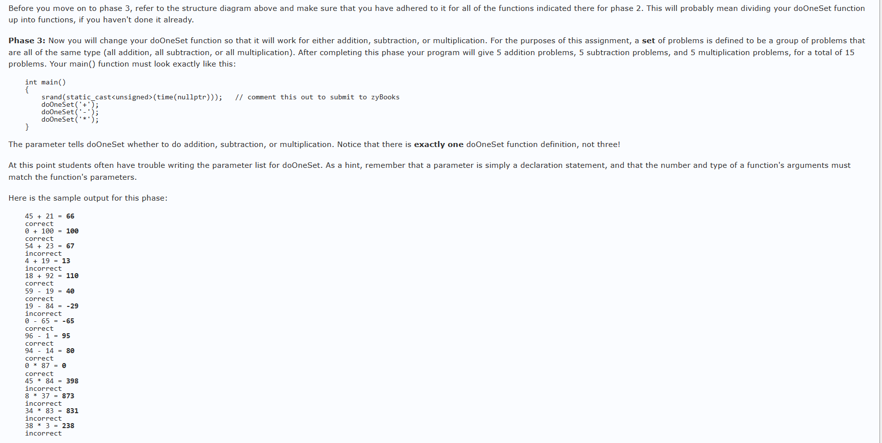 Solved good style before progressing to the following | Chegg.com