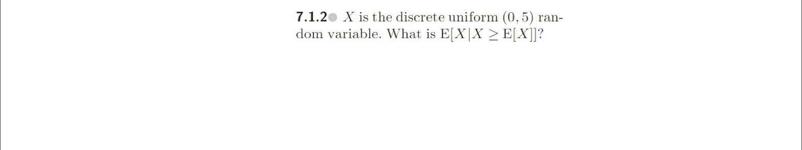 Solved 712 X Is The Discrete Uniform 05 Random 2484
