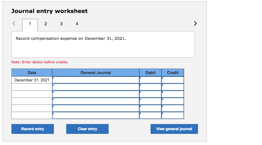 Solved Exercise 19-8 (Algo) Stock options exercise; | Chegg.com