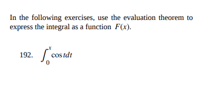 Solved In the following exercises, use the evaluation | Chegg.com