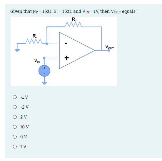 Solved Given V1 = -2.2 V, and V2 = -2.1 V, what is the value | Chegg.com