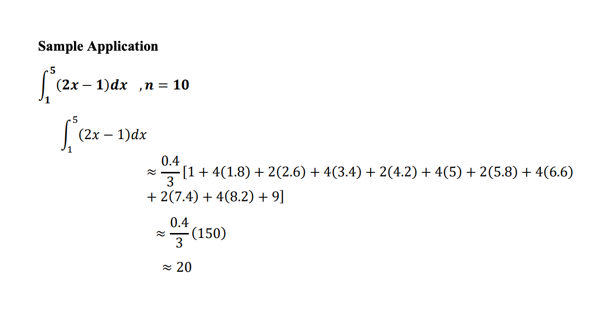 Solved USING APPROXIMATION METHOD FIND THE INTEGRATION OF | Chegg.com
