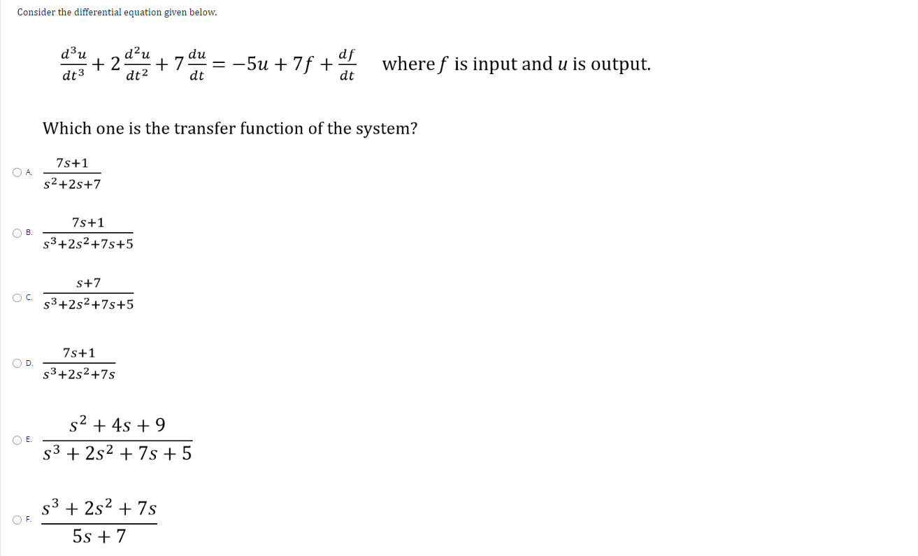 Solved Consider the differential equation given below. | Chegg.com