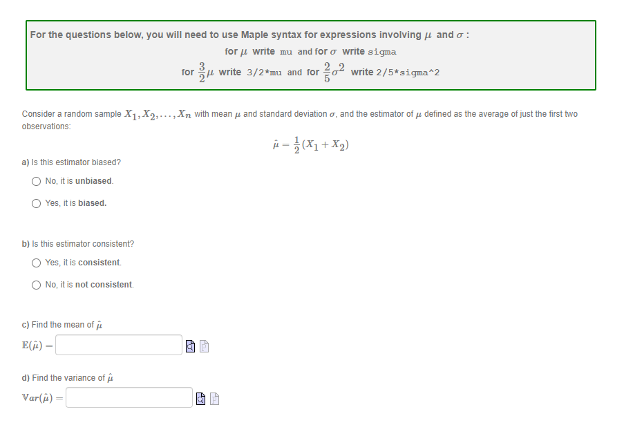Solved For the questions below, you will need to use Maple | Chegg.com