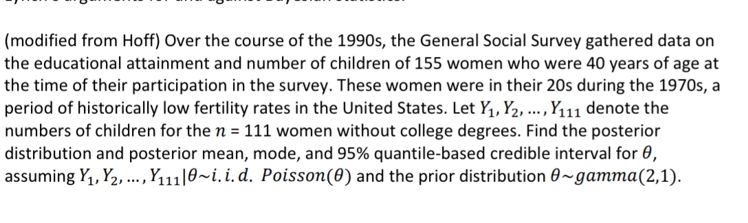 Solved (modified from Hoff) ﻿Over the course of the 1990s, | Chegg.com