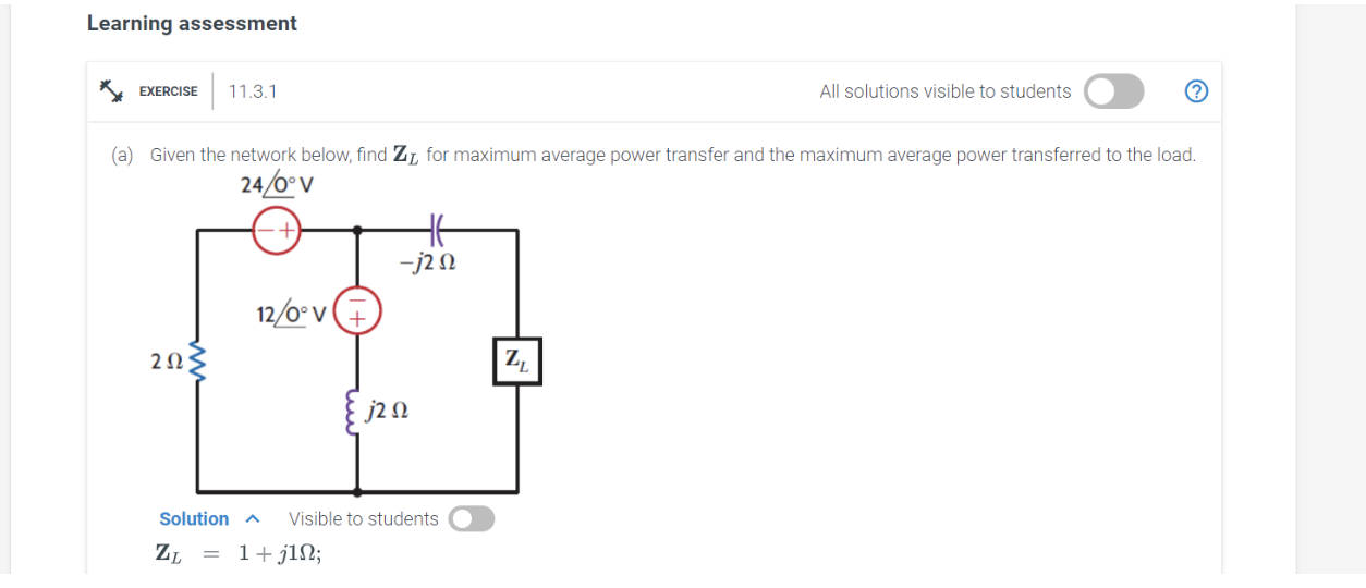 Solved All solutions visible to students a) Given the | Chegg.com