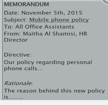 from this email please write directive paper also I | Chegg.com