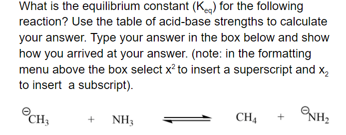 Solved What is the equilibrium constant (Keq) for the | Chegg.com