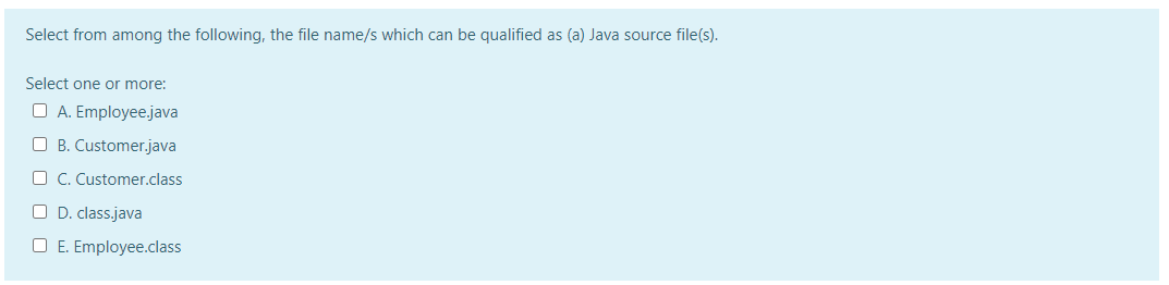 Solved What Is Byte Code In The Context Of Java Select One 4777