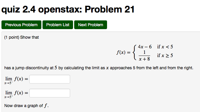 Solved quiz 2.4 openstax: Problem 21 Previous Problem | Chegg.com