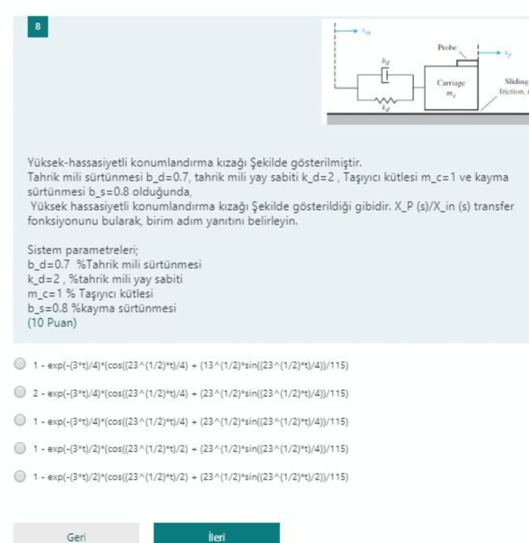 Solved The high-precision positioning slide is shown in the | Chegg.com