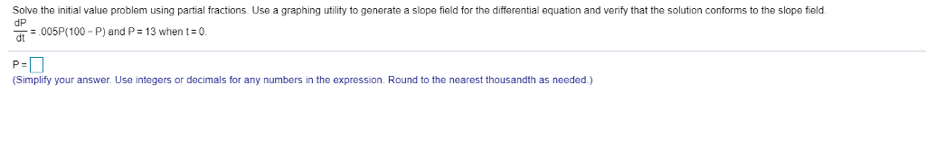 Solve the initial value problem using partial | Chegg.com