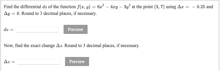 Solved The definition of differentiable also defines an | Chegg.com