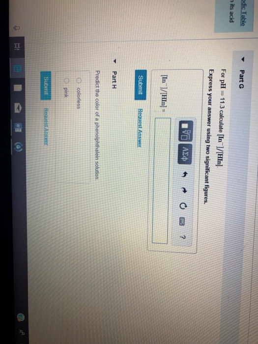 Solved Exercise 17.82 Part Constants I Periodic Table | Chegg.com