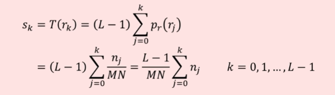Solved MATLAB Implementation of HE:Implement the histogram | Chegg.com
