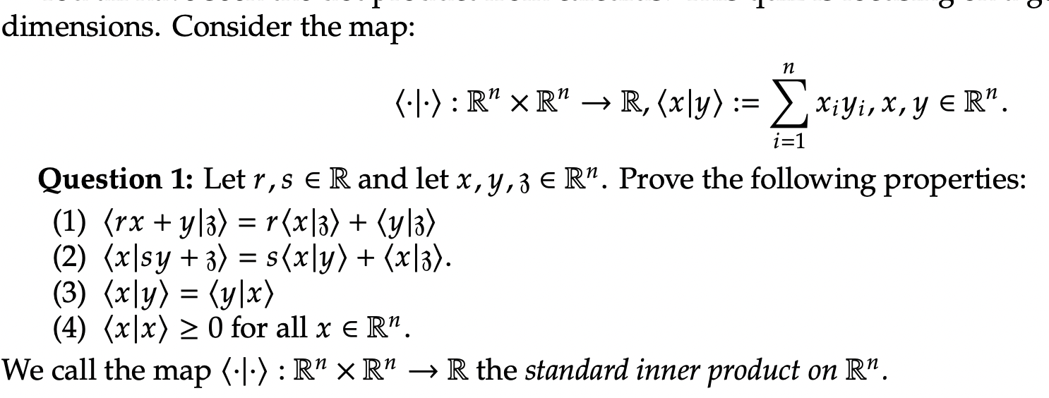 Solved dimensions. Consider the map: | Chegg.com
