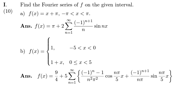 Solved I just need b done, the answer is provided but I | Chegg.com