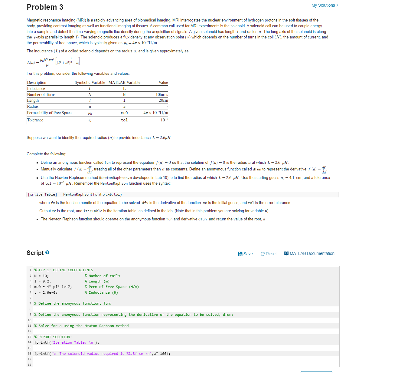 Solved Magnetic resonance imaging (MRI) is a rapidly | Chegg.com
