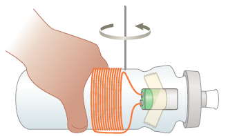 Solved To make a compass with a 9V battery and some wire you | Chegg.com