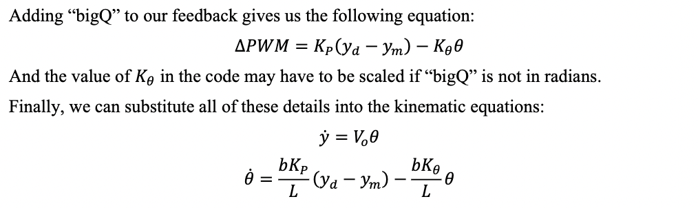 linear analysis. We will again assume that the robot | Chegg.com