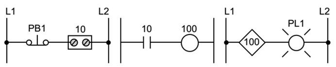 Solved Describe firstly the logic implementation with PB1 | Chegg.com