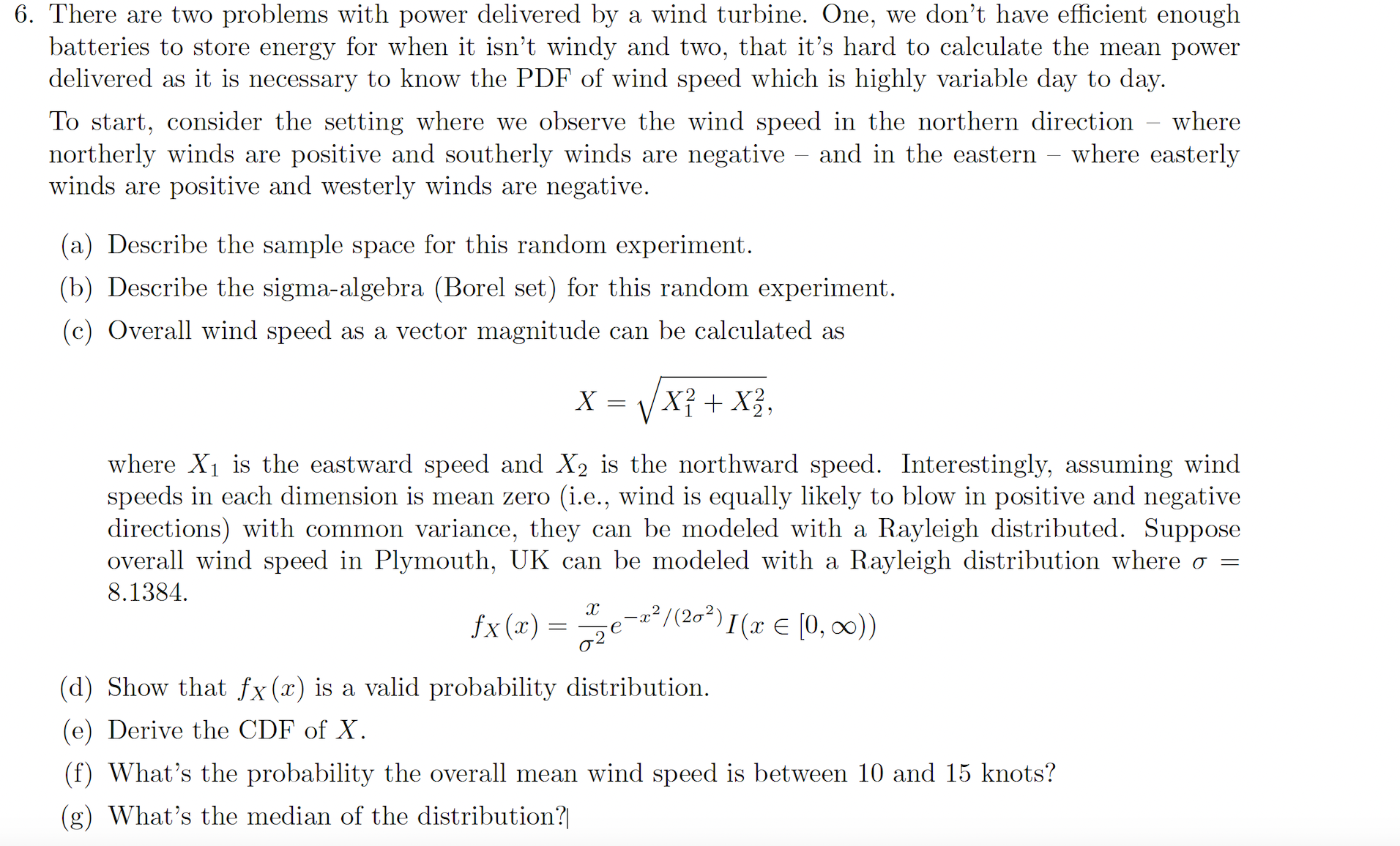 Solved There are two problems with power delivered by a wind | Chegg.com