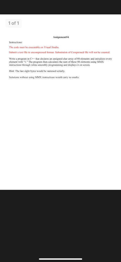 Solved Assignmentiru Instructions: The code must be | Chegg.com