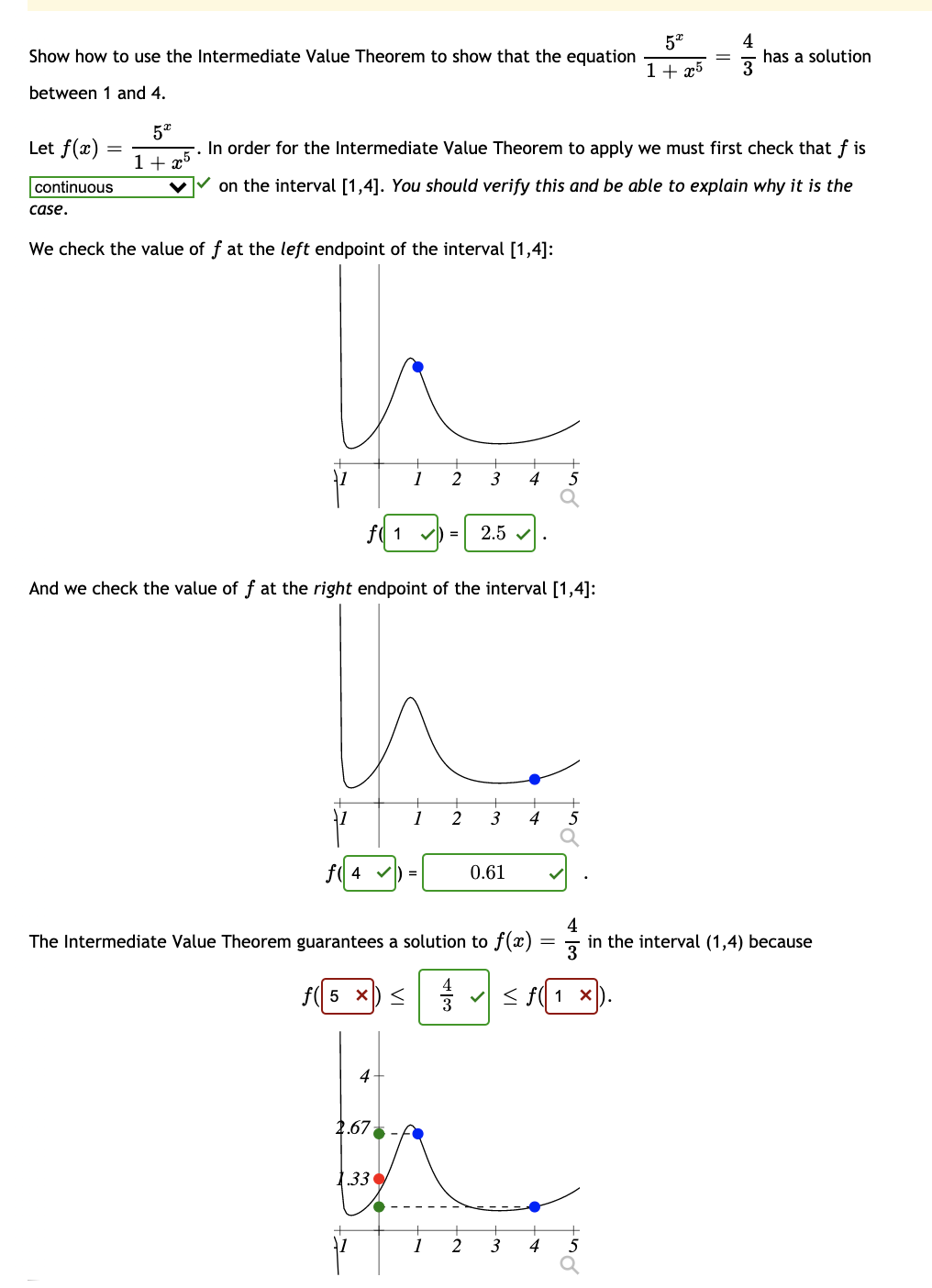 Solved 4 Show how to use the Intermediate Value Theorem to | Chegg.com