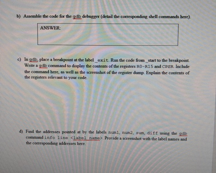 2. Given the code shell below, do the following numl: | Chegg.com