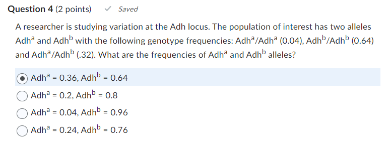 Solved Question 1 (2 points) Below is a multiple-sequence | Chegg.com