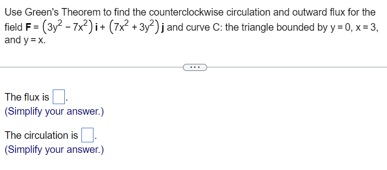Solved Use Green's Theorem to find the counterclockwise | Chegg.com