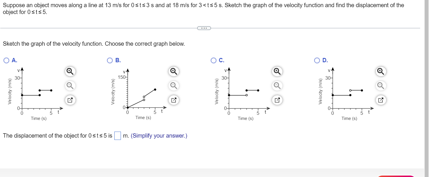 Solved Suppose an object moves along a line at 13 m/s for | Chegg.com