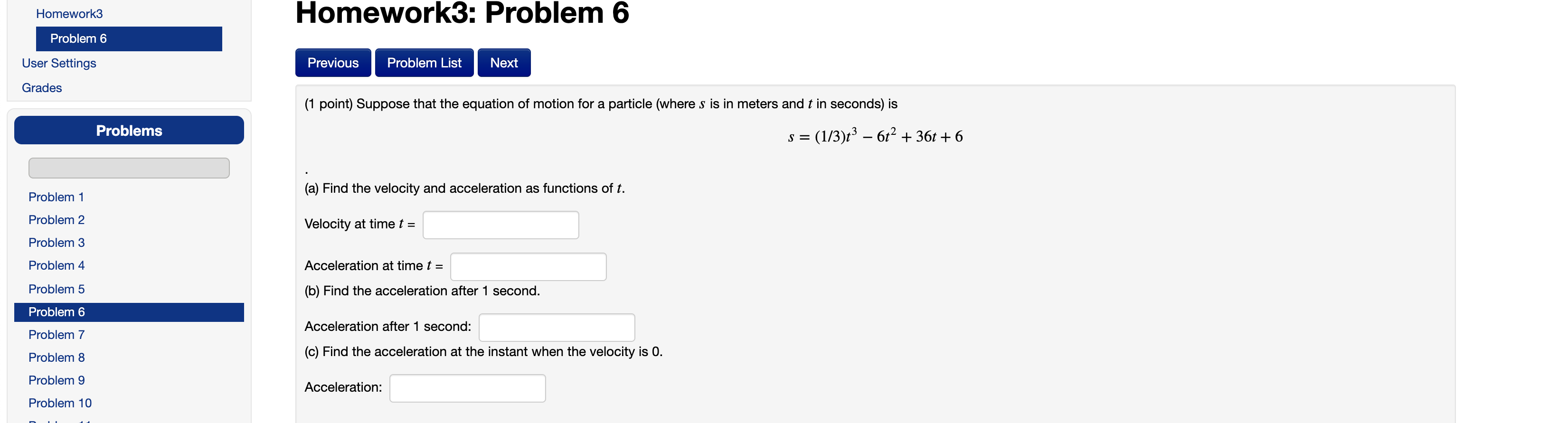 Solved Homework3 Homework3: Problem 6 Problem 6 User | Chegg.com