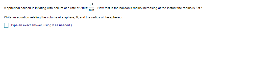 Solved A circle has an initial radius of 50 ft when the | Chegg.com