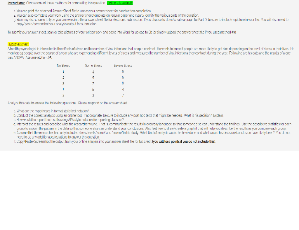 Solved What are the hypotheses in formal statistical | Chegg.com