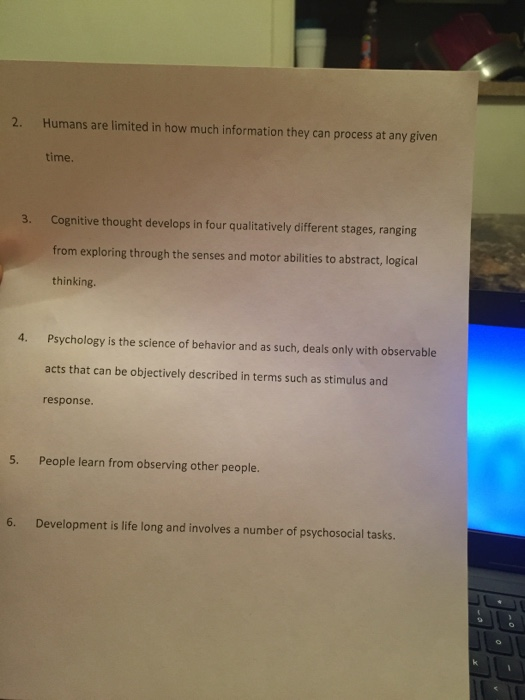 Solved MATCH THE THEORY Match the theorist or theoretical | Chegg.com