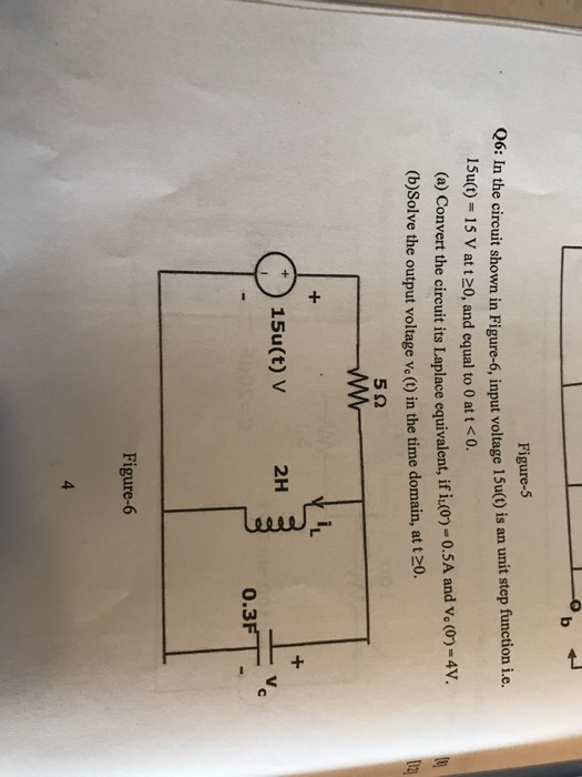 Solved Figure-5 Q6: In the circuit shown in Figure-6, input | Chegg.com