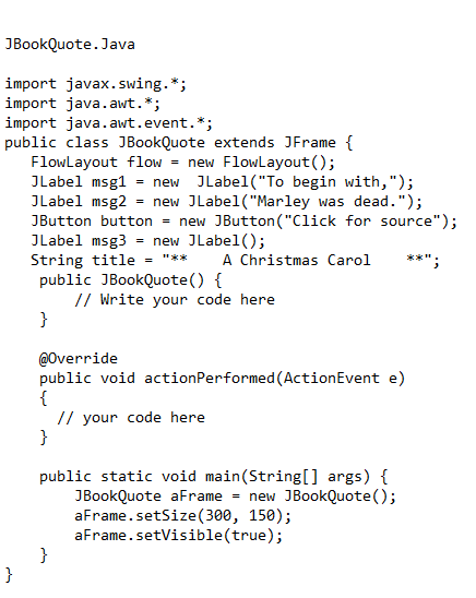 Solved Instructions Write an application that displays a | Chegg.com
