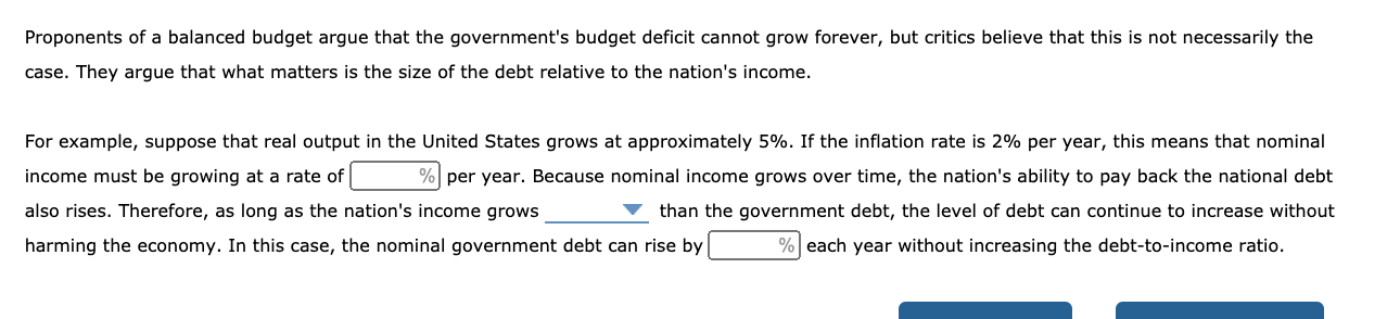 5. Impact of budget deficits The following graph | Chegg.com
