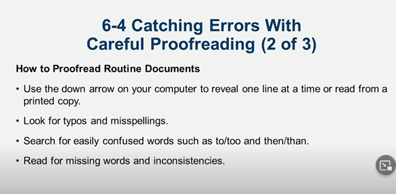 Solved Learn It: Chapter 06 Revising Business Messages: In | Chegg.com