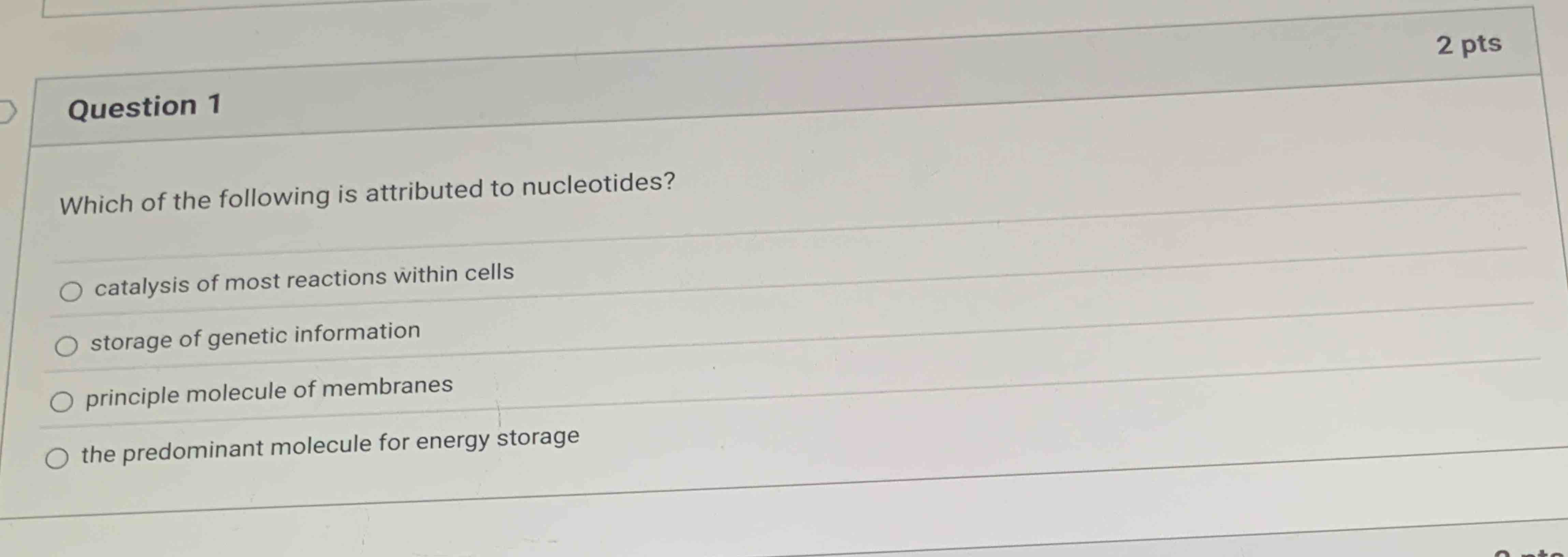 Solved Question 1Which of the following is attributed to | Chegg.com