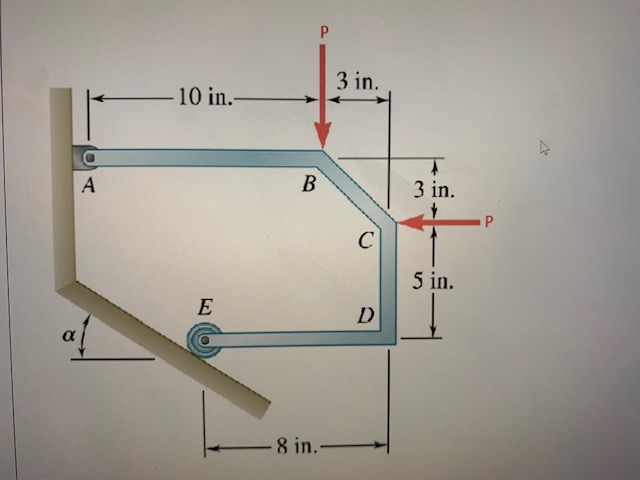 Solved Consider the following figure with load P = 10 | Chegg.com